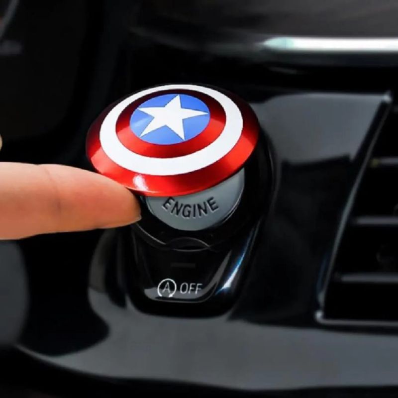 Jual Logo cover tombol stop start key engine switch push button timbul ...