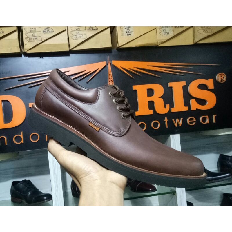 Jual dr faris original low kulit pull up sapi premium goodyear welted ...