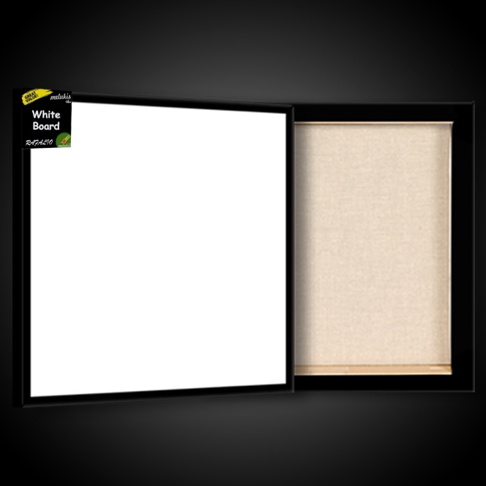 Jual White Board Melamin Papan Tulis Putih By Ravalio 60x70 cm | Shopee ...