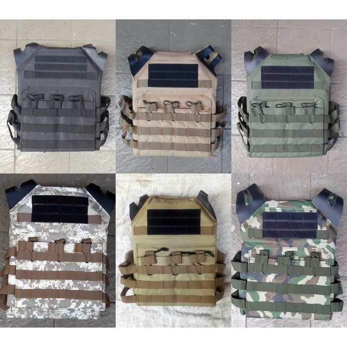 Jual Unik JPC Tactical Vest Rompi Ringan Light Body Armor Murah ...