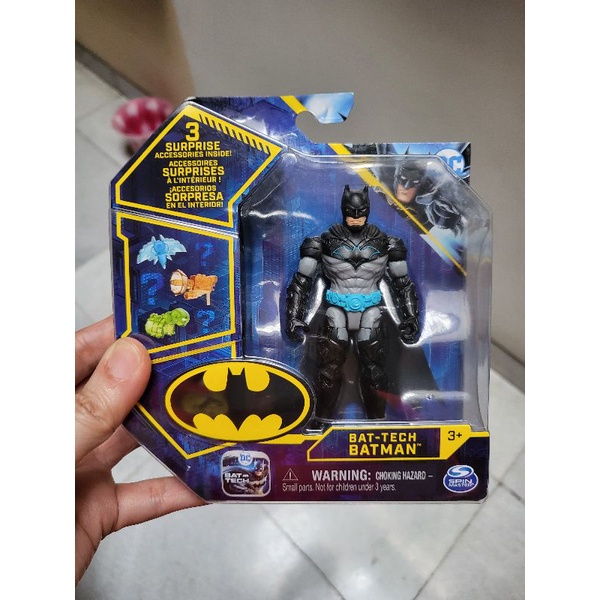 Jual Action Figure DC Comics Spin Master - Bat-Tech Batman New Model ...