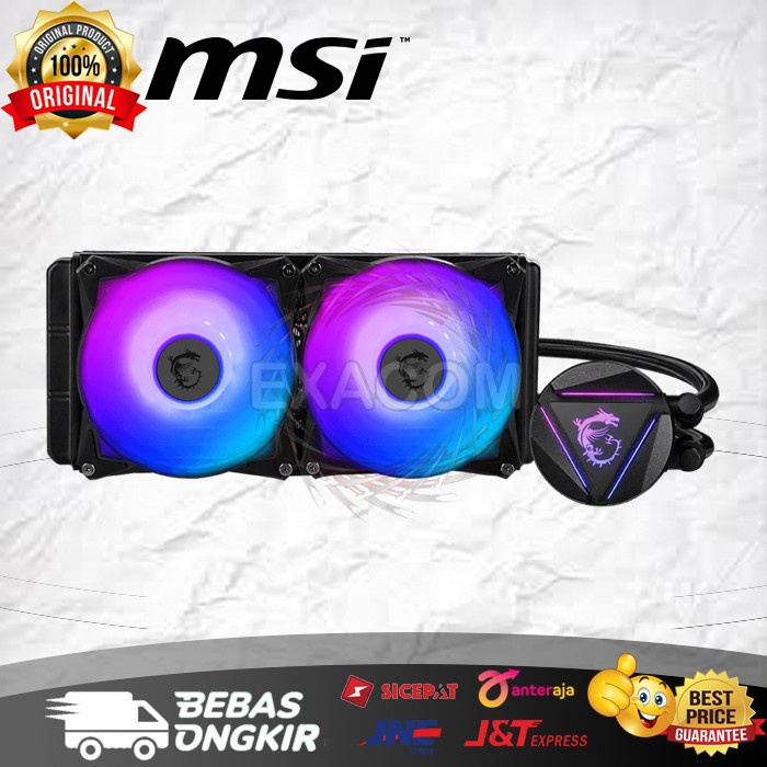 Jual MSI MAG Coreliquid 280R 280mm AIO Cooler - AIO Water Cooler ...