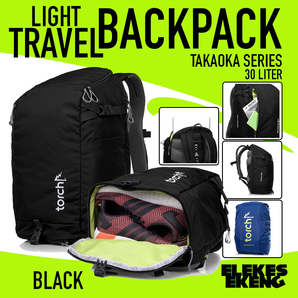 Jual TAS RANSEL TORCH TAKAOKA 30 LITER / TAS PUNGGUNG TRAVEL BACKPACK ...