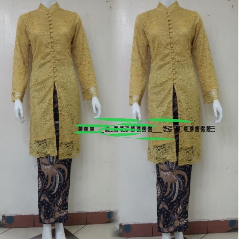 Jual Kebaya Wisuda Kebaya Modern Kebaya Brukat Model Kancing | Shopee ...