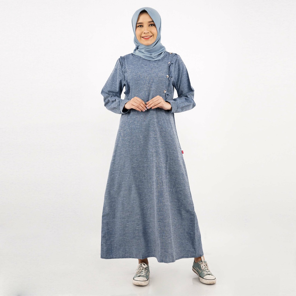 Jual Cressida Gamis Ladies Blue - LLGAL.DB834B | Shopee Indonesia