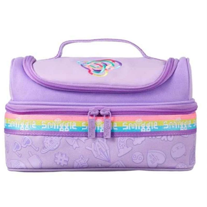Jual Smiggle Lunch Box / Lunchbox Giggle & Lunch Bag Double Decker Hey ...