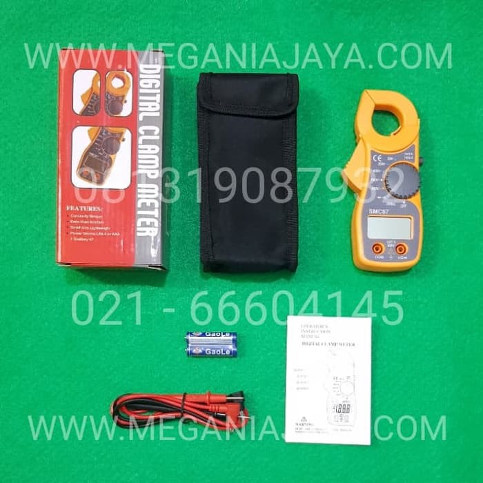 Jual DSA DIGITAL CLAMP METER + TAS ( TANG AMPERE ) . | Shopee Indonesia