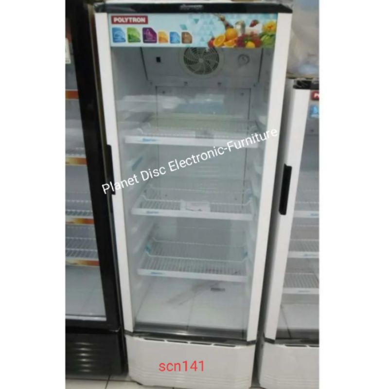 Jual Kulkas Showcase POLYTRON SCN141 Display Cooler | Shopee Indonesia