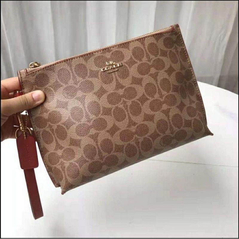 Jual coach charlie pouch dan dompet | Shopee Indonesia