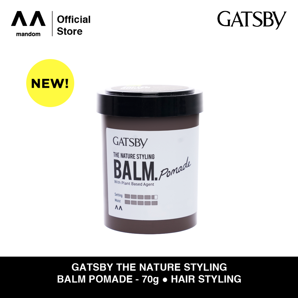 Jual GATSBY The Nature Styling Balm Pomade | Shopee Indonesia