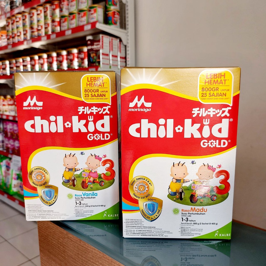 Jual Morinaga Chil Kid Gold / Reguler - 780 gr Vanila/Madu - Susu Bubuk untuk anak 1-3 tahun ...