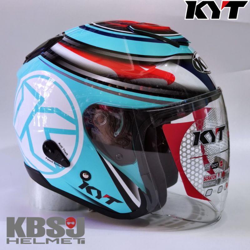 Jual Helm Kyt Kyoto Putih Sukro Terlaris | Shopee Indonesia