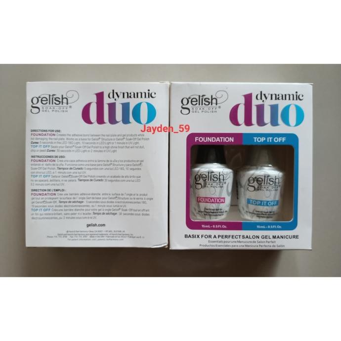 Jual HARGA TERBAIK!!! GELISH Dynamic Duo Base / Top | Shopee Indonesia