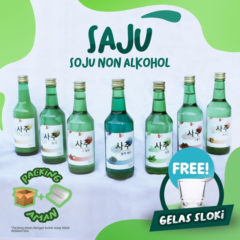 Jual MINUMAN SOJU/ MOJISO SOJU / SOJU HALAL/ SOJU NON ALKOHOL 100% ...