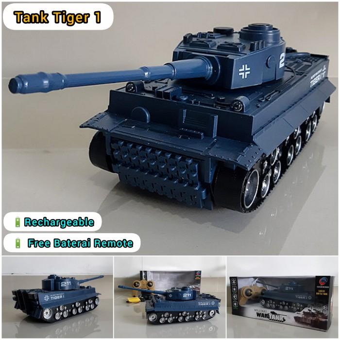 Jual Rc Battle Tank Tiger 1 Mainan Anak Tank Rc Remote Control | Shopee ...