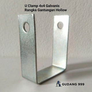 Jual U CLAMP GALVANIS 4X4 / GANTUNGAN RANGKA PLAFON / BRACKET | Shopee ...