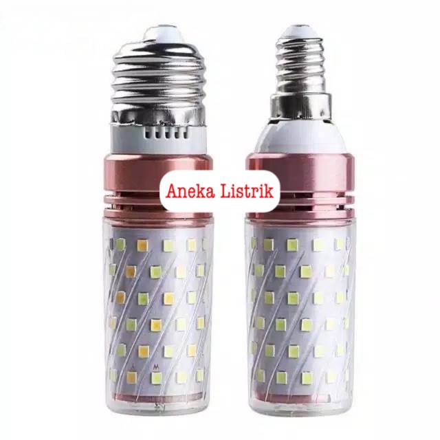 Jual LAMPU LED 3 WARNA CAHAYA (PUTIH, KUNING, & WARM WHITE) 12W FITTING ...