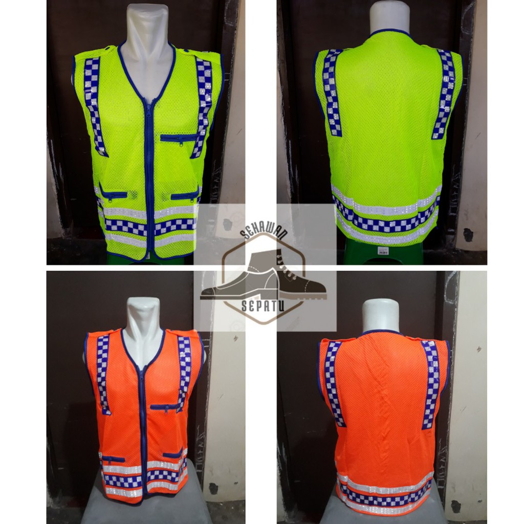 Jual Rompi Safety Jaring Rompi Proyek Jala | Shopee Indonesia
