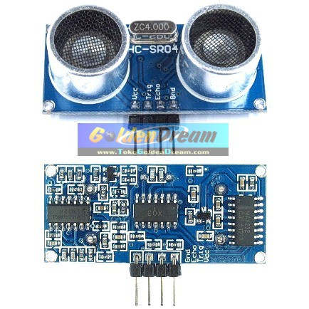 Jual Sensor Ultrasonic Ranging pengukur jarak akurat HC SR04 meteran ...