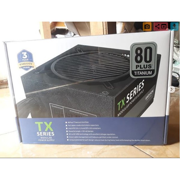 Jual PSU ANDYSON TX700 700W 80PLUS TITANIUM PSU ANDYSON 700w GARANSI ...