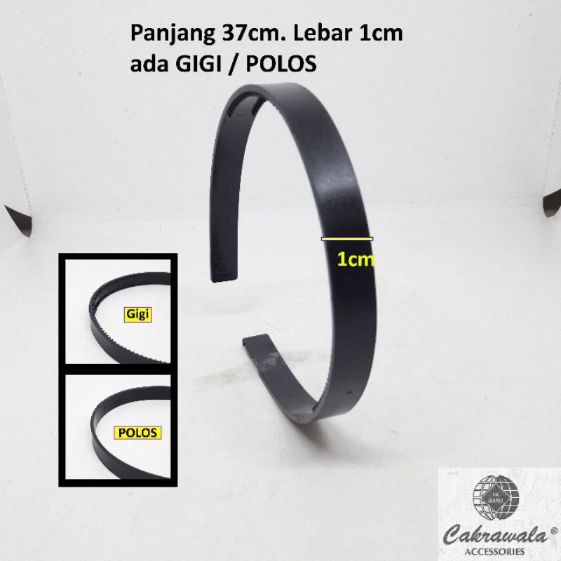 Jual HARGA/144pcs, Bando Polos 1cm Bando Bahan Bando Grosir Bando Hitam ...
