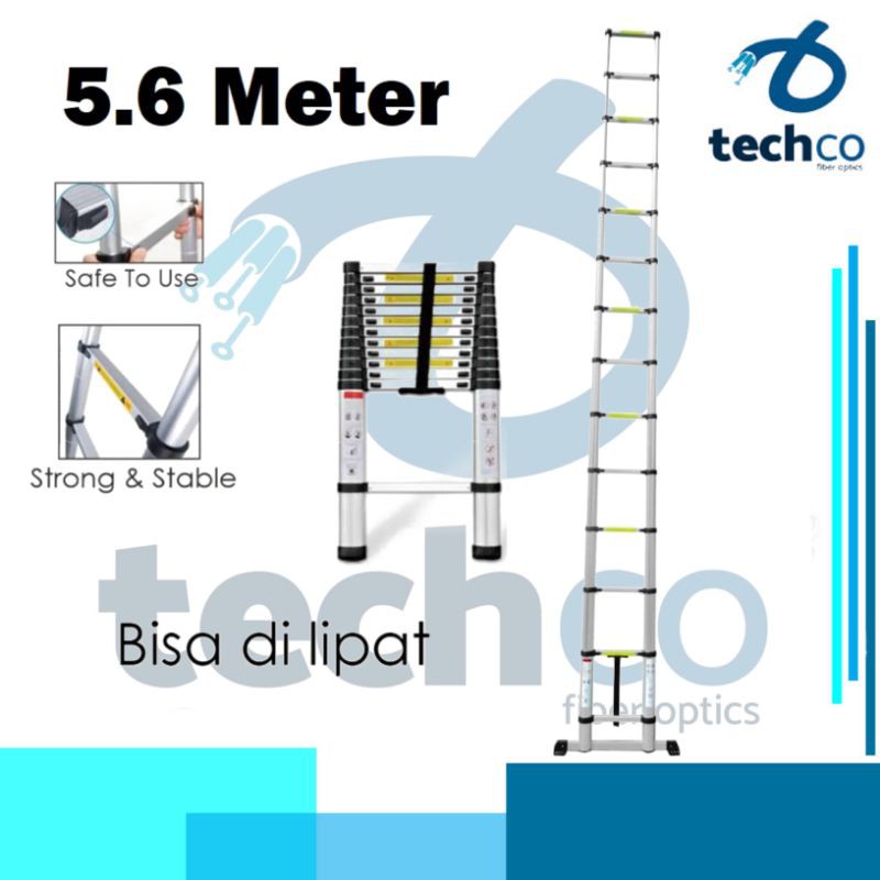 Jual TANGGA TELESCOPIC 5,6 meter/tangga telescopic/tangga 5,6meter ...