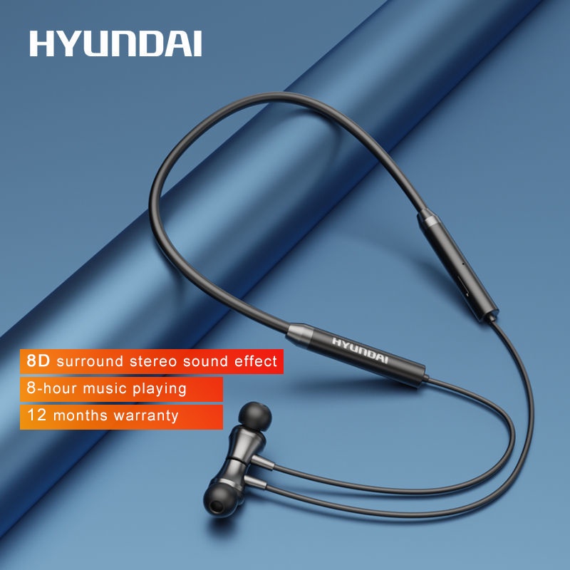 Jual Hyundai HY-Q5 TWS Headset Bluetooth Sport Magnetik Wireless Bass ...