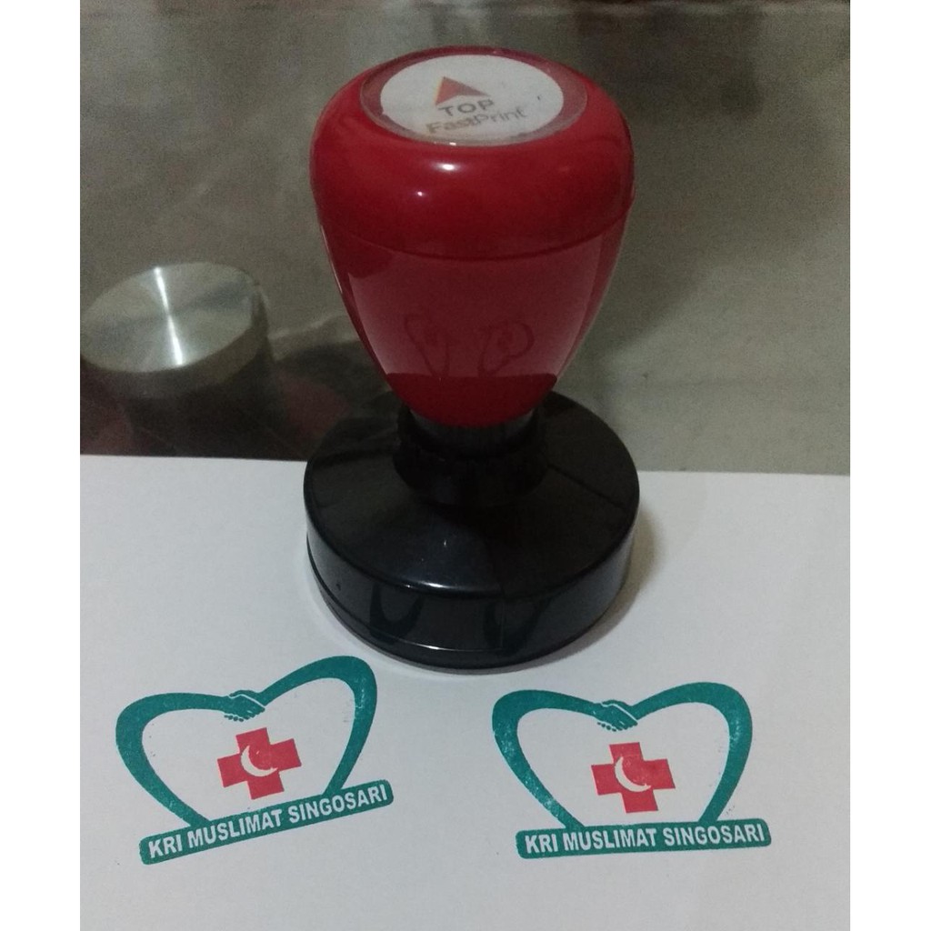 Jual Cetak Stempel BULAT, logo, Perusahaan, lunas stample flash stemple ...