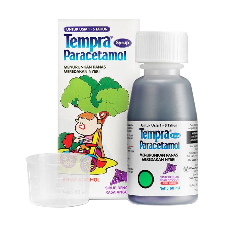 Jual Tempra Sirup Penurun Panas 60 mL | Shopee Indonesia