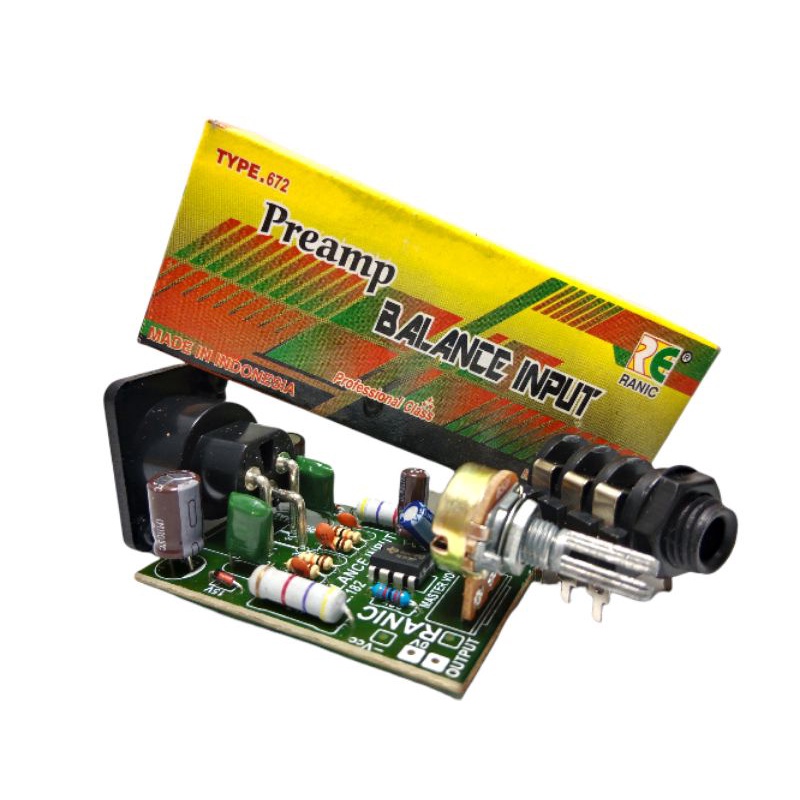 Jual KIT BALANCE INPUT MONO PREAMP PRE AMP KIT BALANCE INPUT MONO RANIC ...