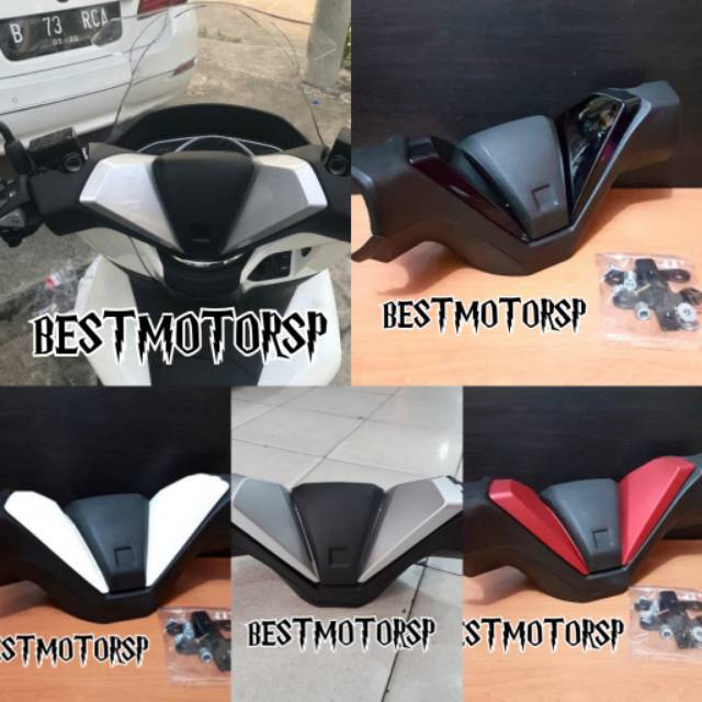 Jual COVER TUTUP STANG PCX 150 NEW COVER STANG HONDA PCX PLASTIK ABS ...