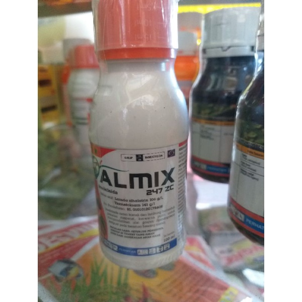 Jual Almix 247Zc 100ml insektisida bahan aktif sihalotrin+tiametoksam ...