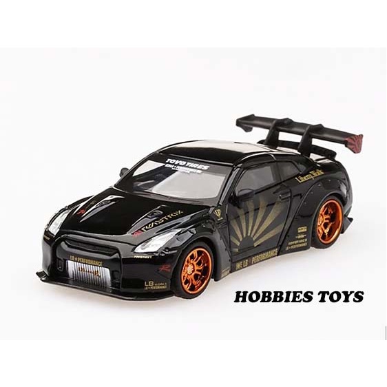 Jual MINI GT 5 LB WORKS Nissan GT-R R35 Black w/ Copper Wheel | Shopee ...