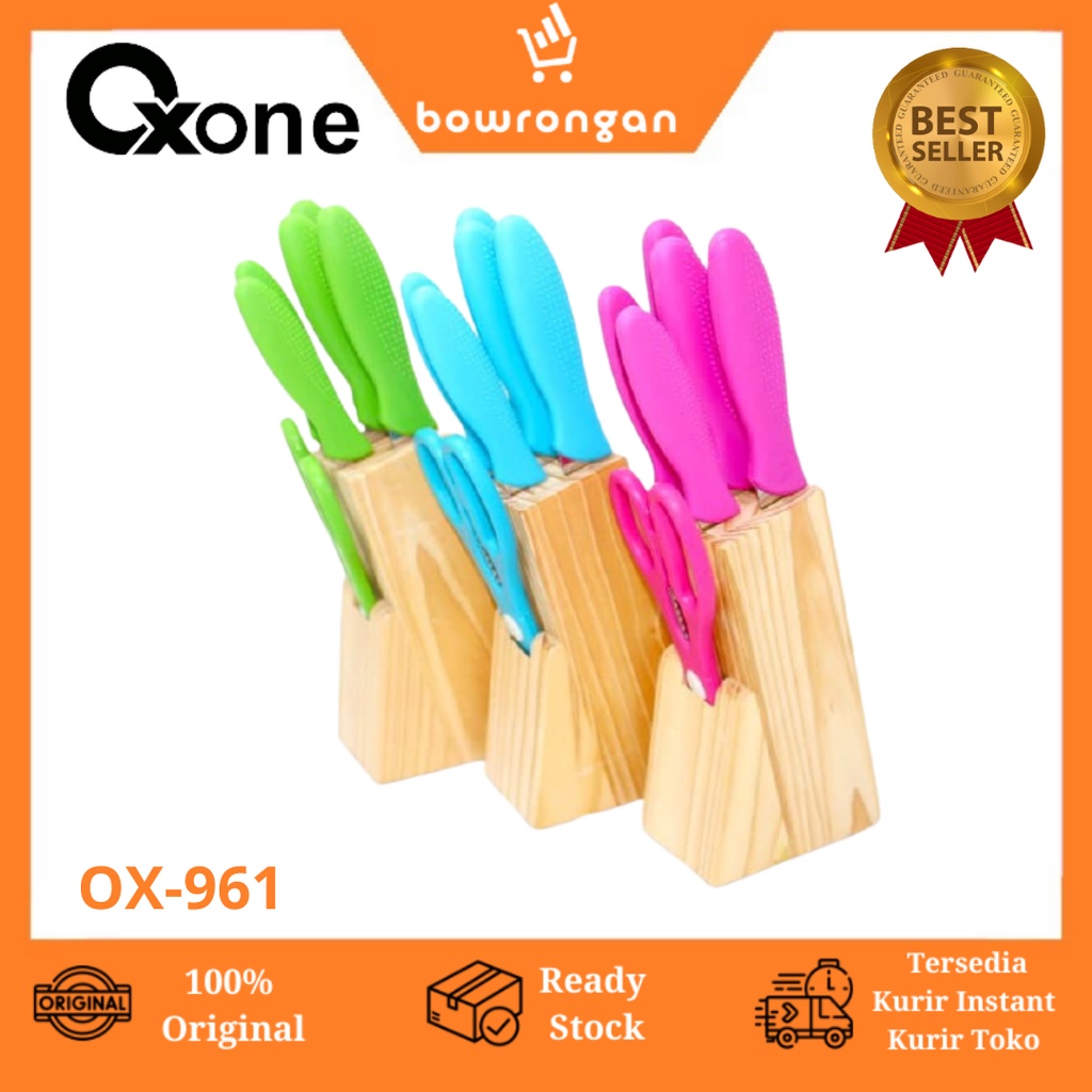 Jual OXONE OX961 PISAU DAPUR STAINLESS STEEL KITCHEN KNIFE SET OX-961 ...