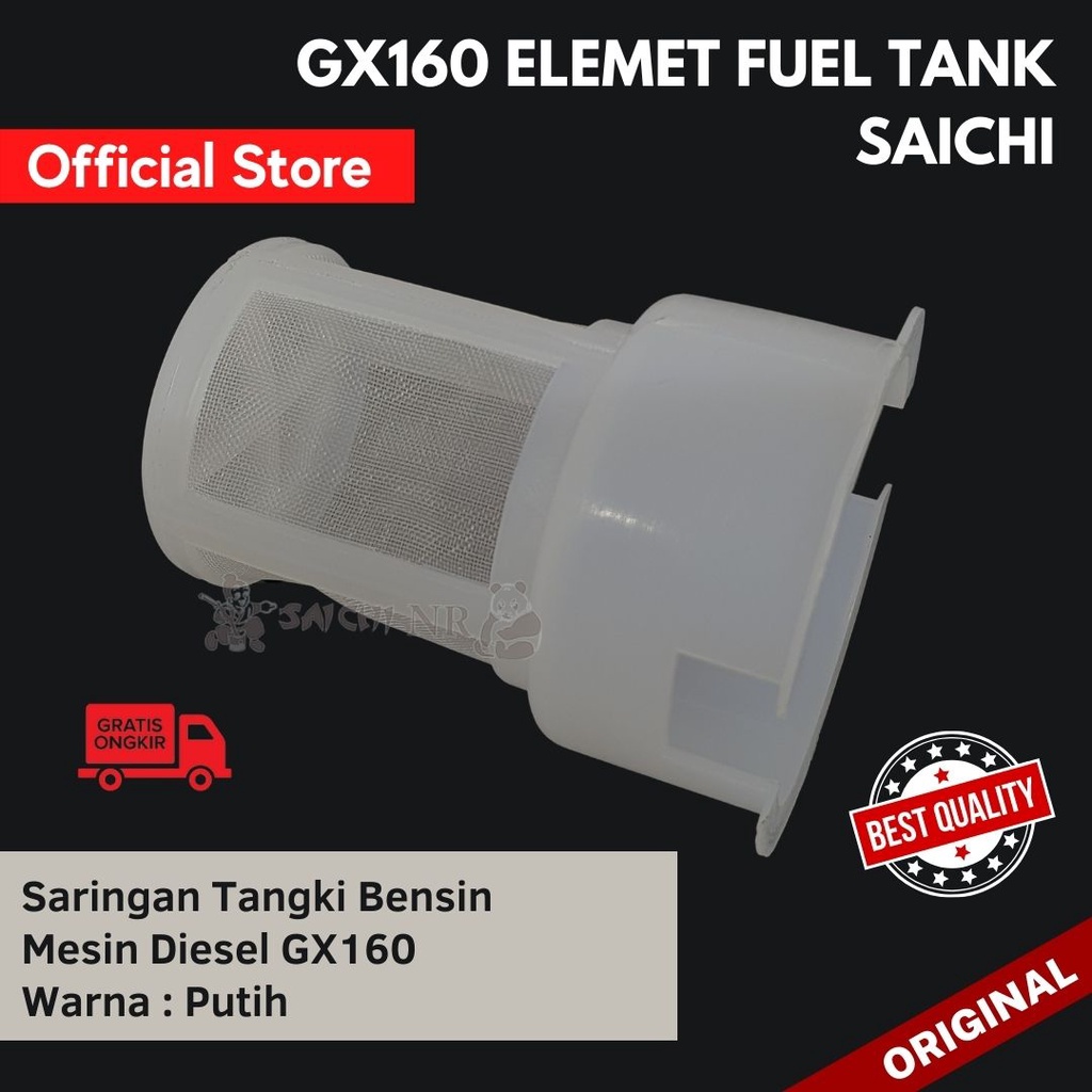 Jual Saringan Bensin Fuel Tank GX160 | Element Fuel tank generator ...