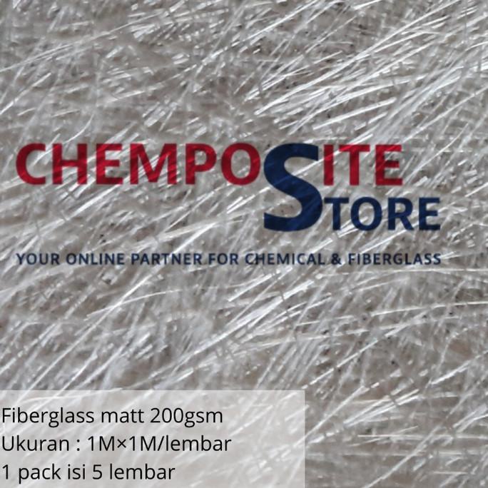Jual Serat Fiber Aquaproof - Fiberglass Mat - Fiber Glass Mat Type 200 ...