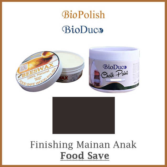 Jual Cat Kayu Hitam Bioduco Chalk Paint Plus Poles Food Grade Save ...