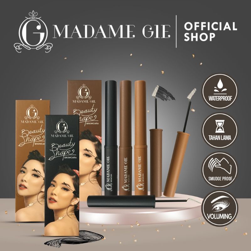Jual Madame Gie Beauty Shape Browcara - MakeUp Maskara Alis | Shopee ...