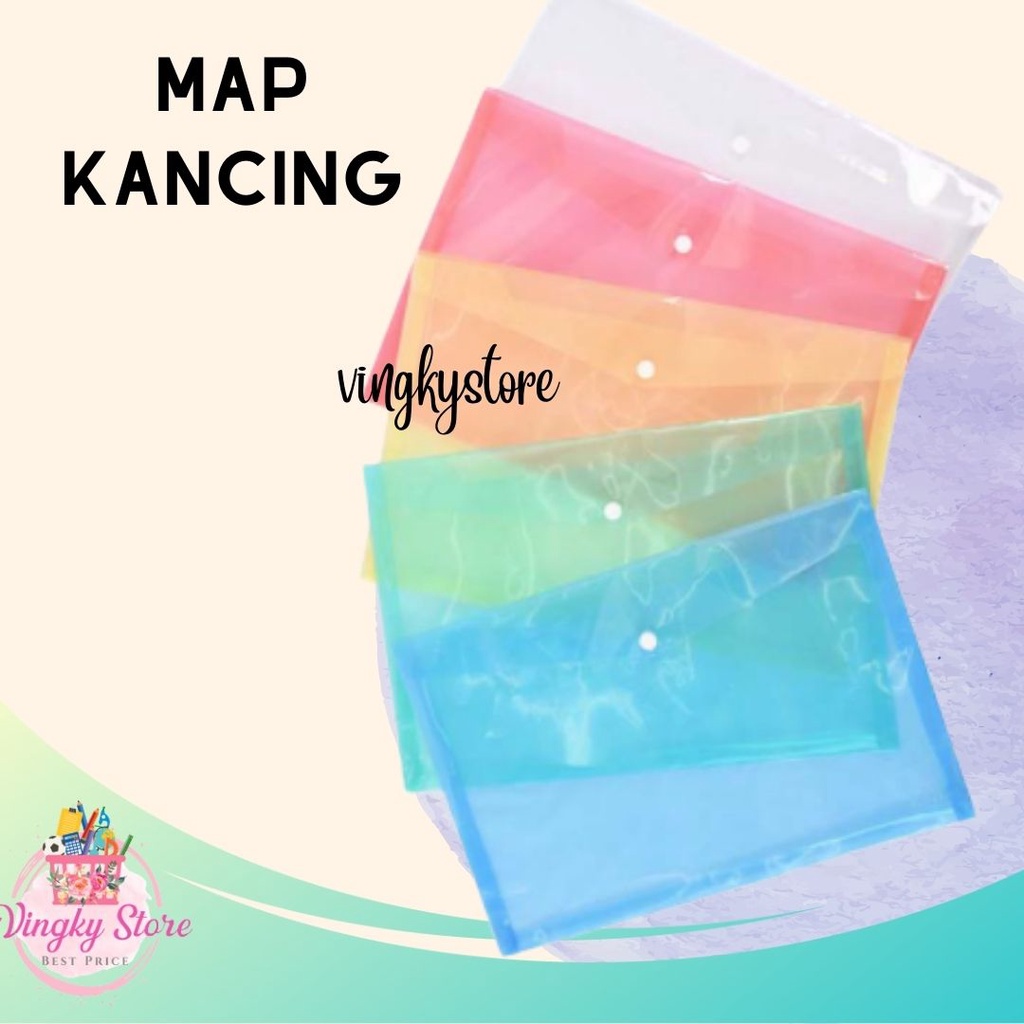 Jual Map Kancing Transparan R&R (1pc) | Shopee Indonesia