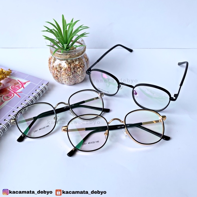 Jual Kacamata Besi/Frame Besi/Kacamata Bulat/Kacamata Murah/Ganti Lensa ...