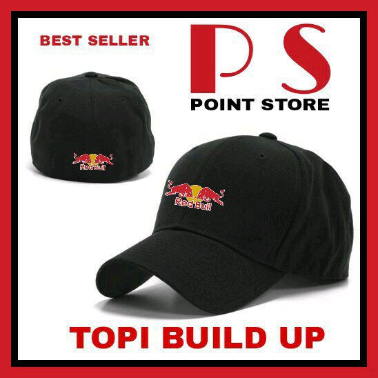 Jual TOPI BESBALL BUILD UP REDBULL SPORT - 01 - PSV001 POSITIVE OUTFIT ...