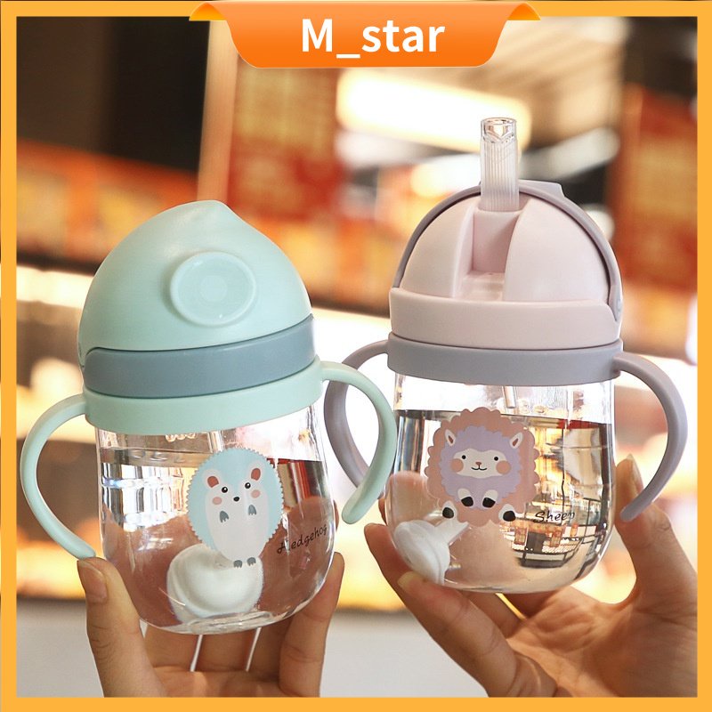 Jual Botol Minum Bayi Gelas Anak Balita Training Cup Baby 300 ML / Botol Minum Air Anak Anti ...