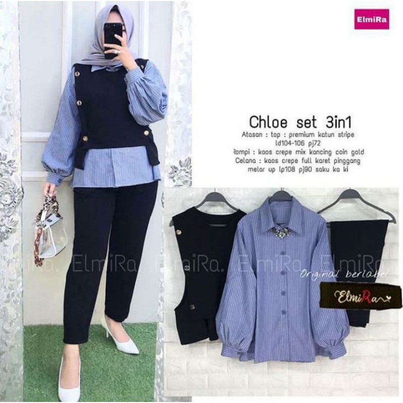 Jual Cloe set 3in1 | Shopee Indonesia