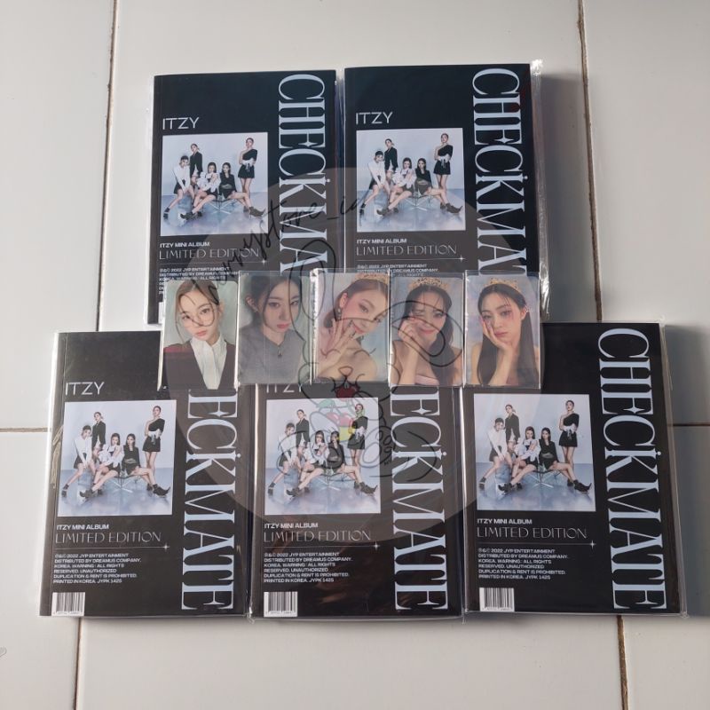 Jual ITZY CHECKMATE LIMITED + BENEFIT YUNA CROWN SOUNDWAVE | Shopee ...
