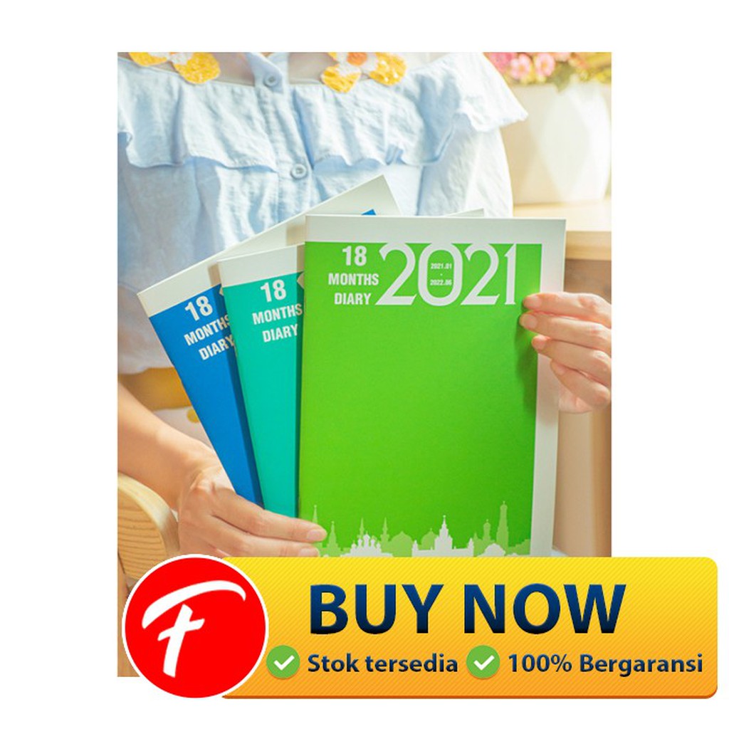 Jual JIANWU Buku Diary Kalender Catatan Jurnal Harian Notebook Ukuran ...