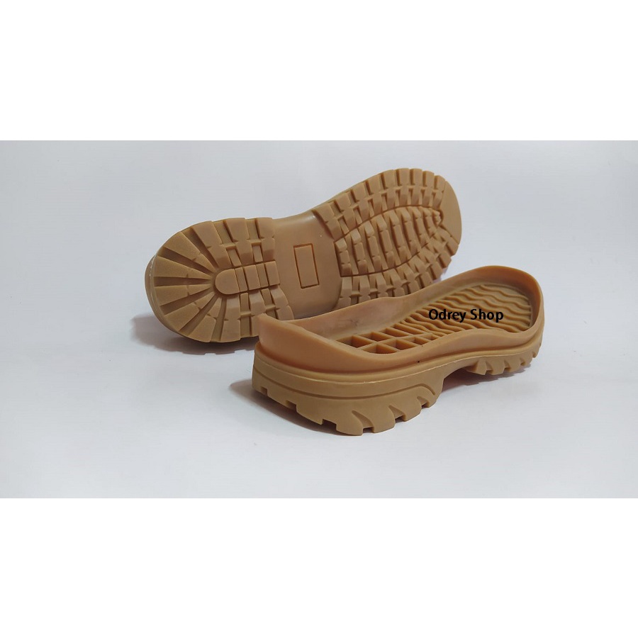 Jual Outsole sepatu Odrey bisa cod sol sepatu boot safety Cream dan ...