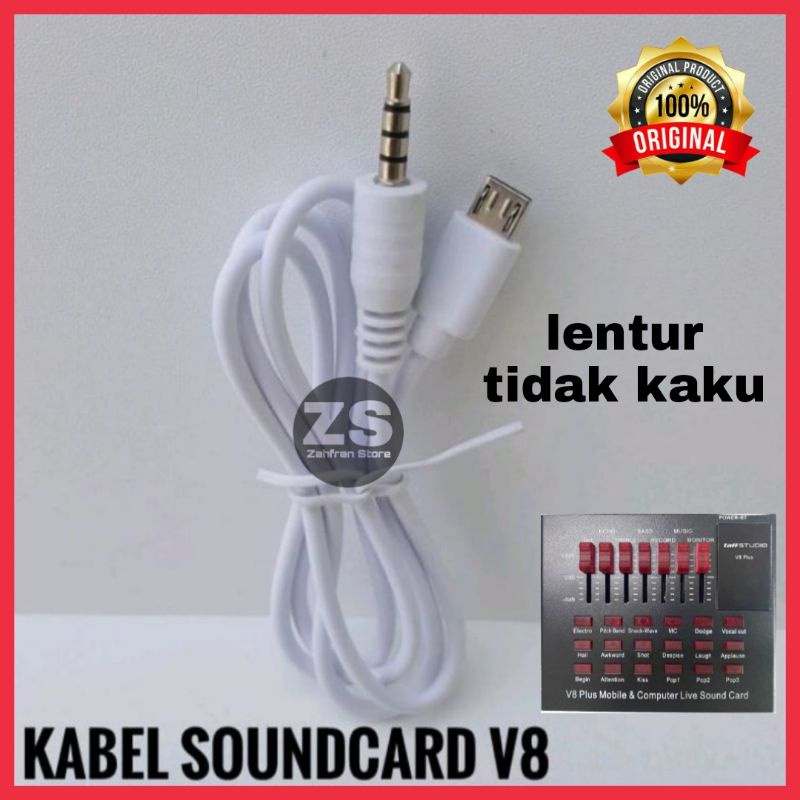 Jual kabel soundcard v8 v8plus kabel converter | Shopee Indonesia