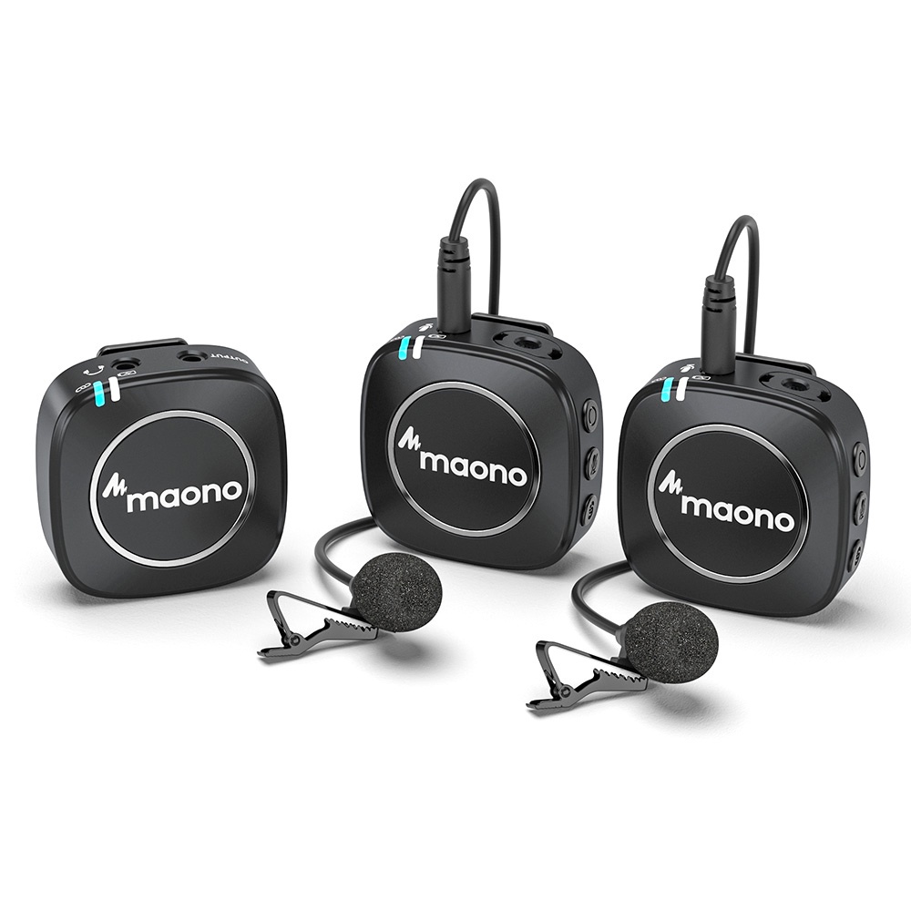 Jual Maono WM820 A2 Compact Wireless Microphone System (Dual ...