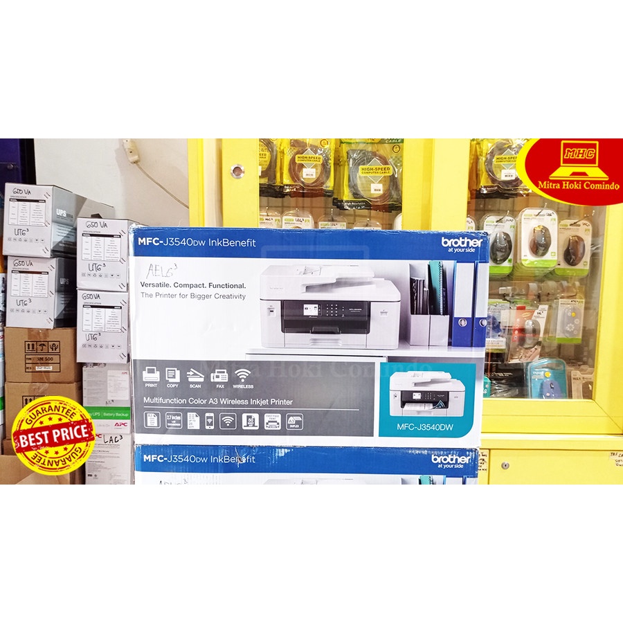 Jual Printer Brother MFC-J3540DW 3540DW 3540 DW Printer A3 Brother ...