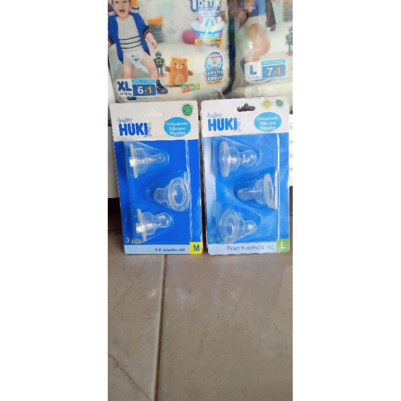 Jual AC-nipple dot huki gepeng isi 3 pcs | Shopee Indonesia